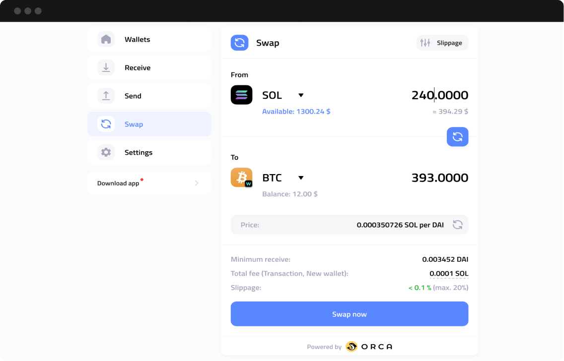 Solana Wallet